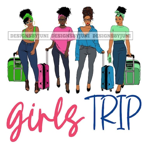 Ladies Getaway Vacation Trip Travel Adventure Best Friends - Etsy