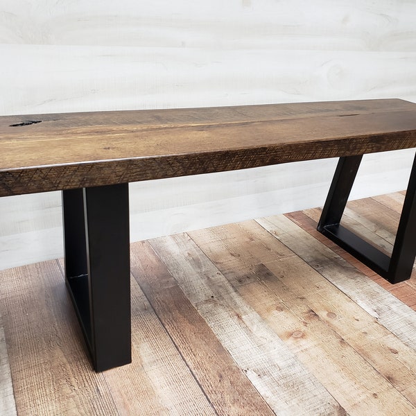 Barn Wood Bench - Etsy