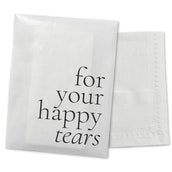 Happy Tears Tissue Packets Wedding Tissues Wedding Guests - Etsy