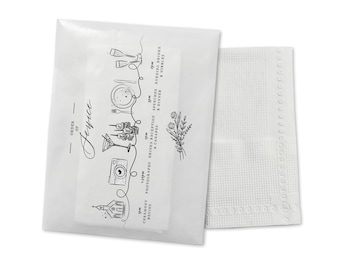 Personalised Order of Service Tissue Packets Wedding Tissues | Etsy