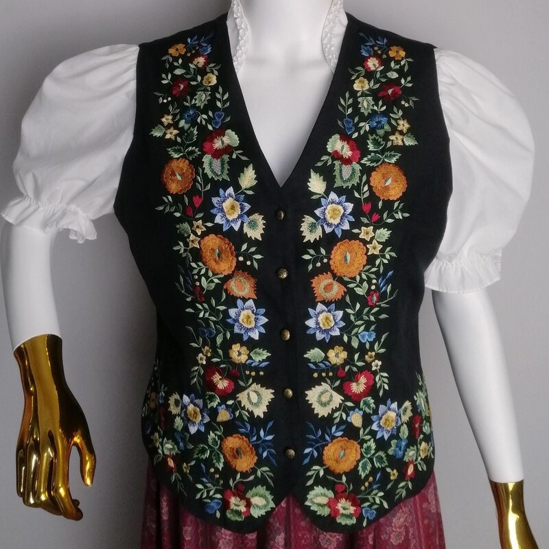 Embroidery Vest - Etsy