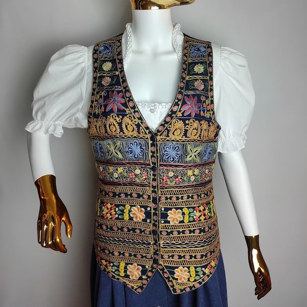 Embroidered Vests - Etsy