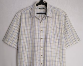 Mens Trachten Shirt, Traditional Alpine Shirt, Long Sleeve Austrian ...