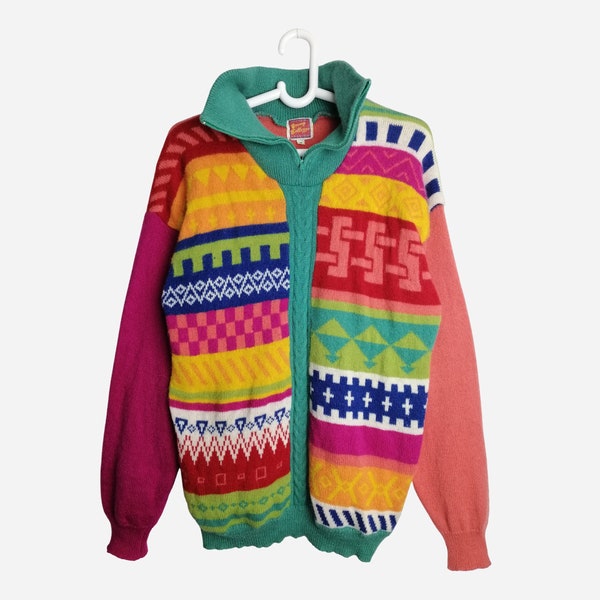 Psychedelic Sweater - Etsy