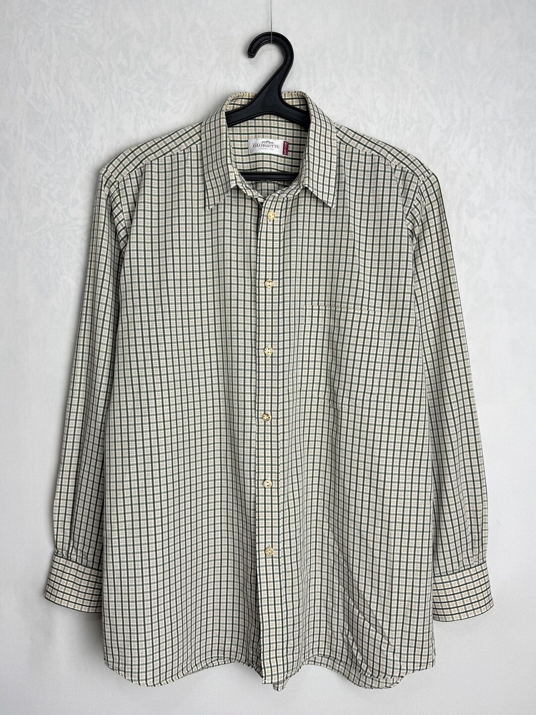 Mens Cotton Trachten Shirt, Traditional Alpen Shirt, Long Sleeve ...