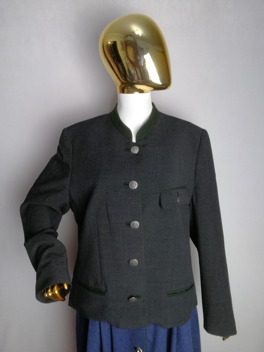 H.MOSER Dirndl Blazer, Oktoberfest Trachten Jacket, Traditional ...