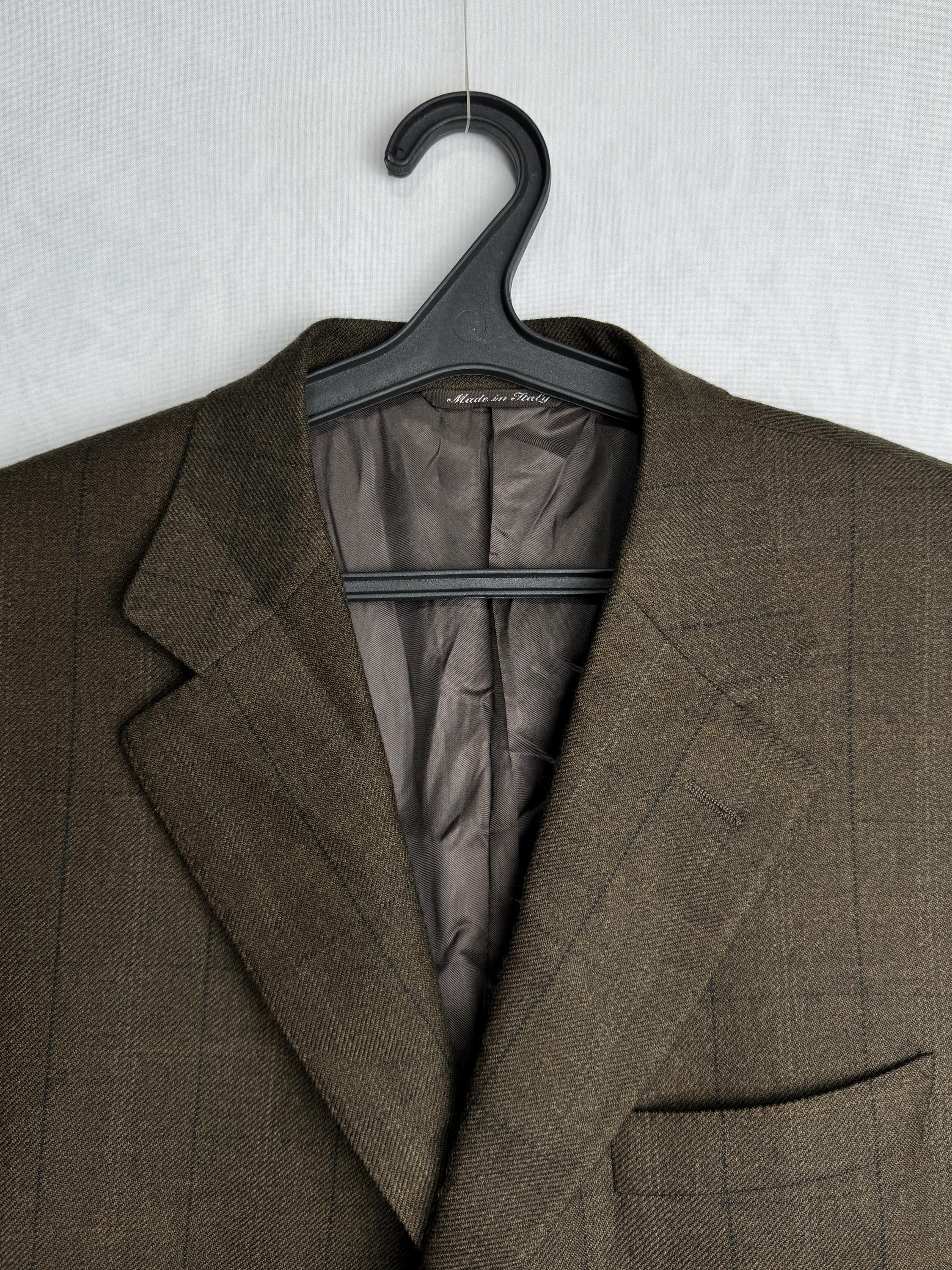 CANALI Wool & Cashmere Suit Jacket, 90s Italian Designer Mens Blazer ...