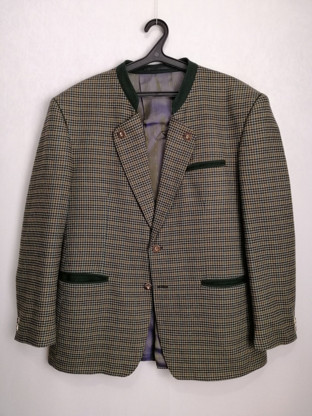 STEINBOCK Trachten Jacket, Austrian Wool Blend Jacket, Traditional ...