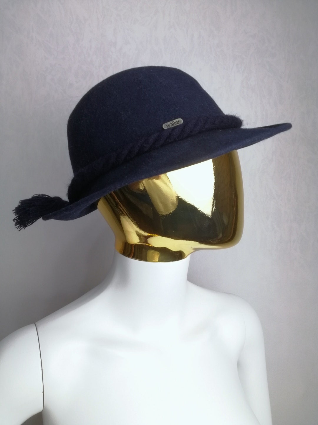 Tyrol Felt Hat, Traditional Oktoberfest Hat, Austrian Wool Fedora ...