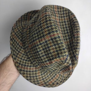 FAILSWORTH Tweed Hat, Clansman Checked Bucket Hat, Houndstooth Wool ...