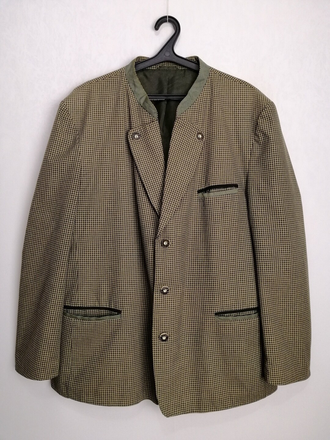 Mens Trachten Jacket, Austrian Folk Jacket, Traditional Tyrol Blazer ...