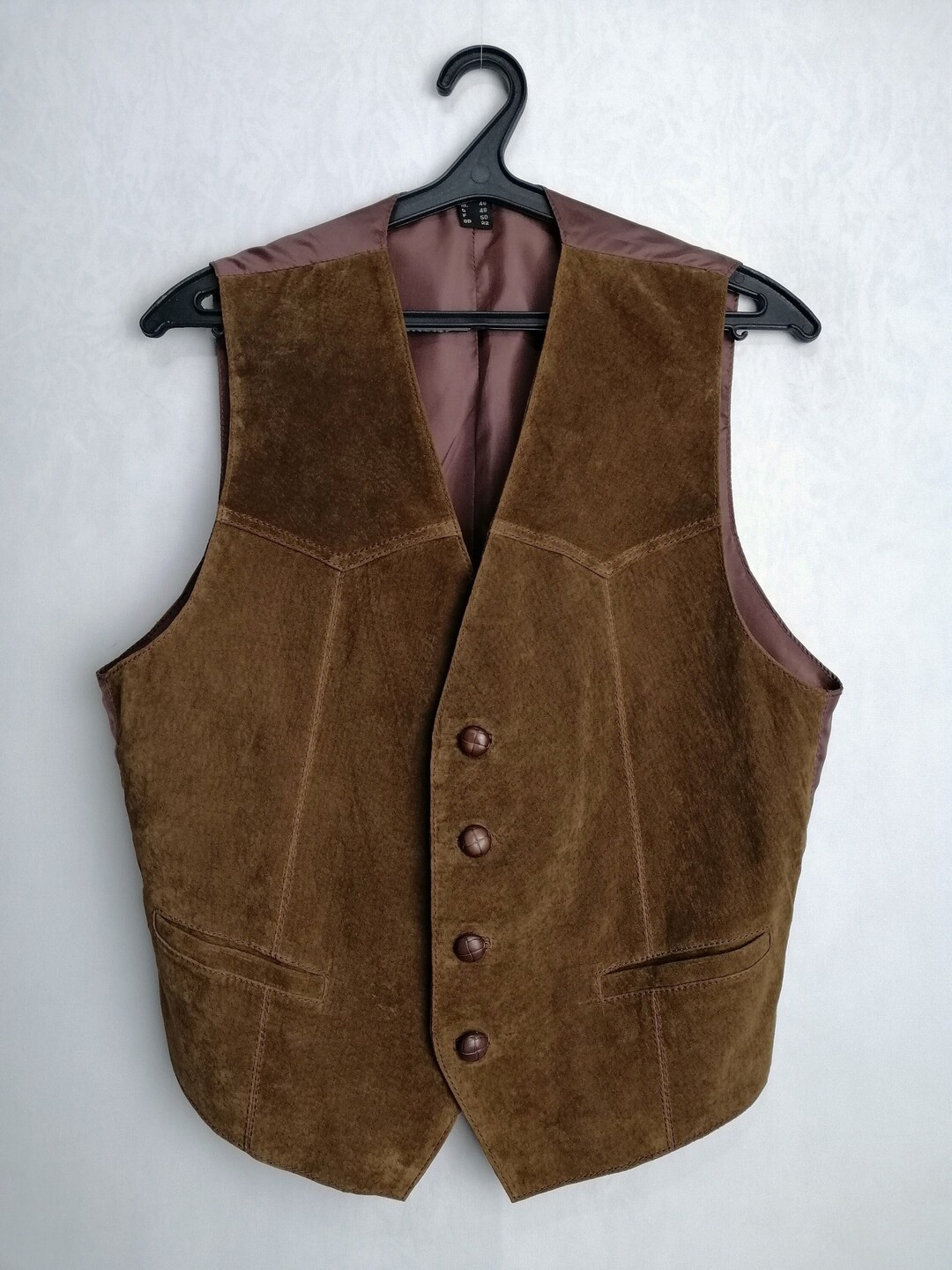 Austrian Suede Vest, Trachten Leather Vest, Men Oktoberfest Vest ...