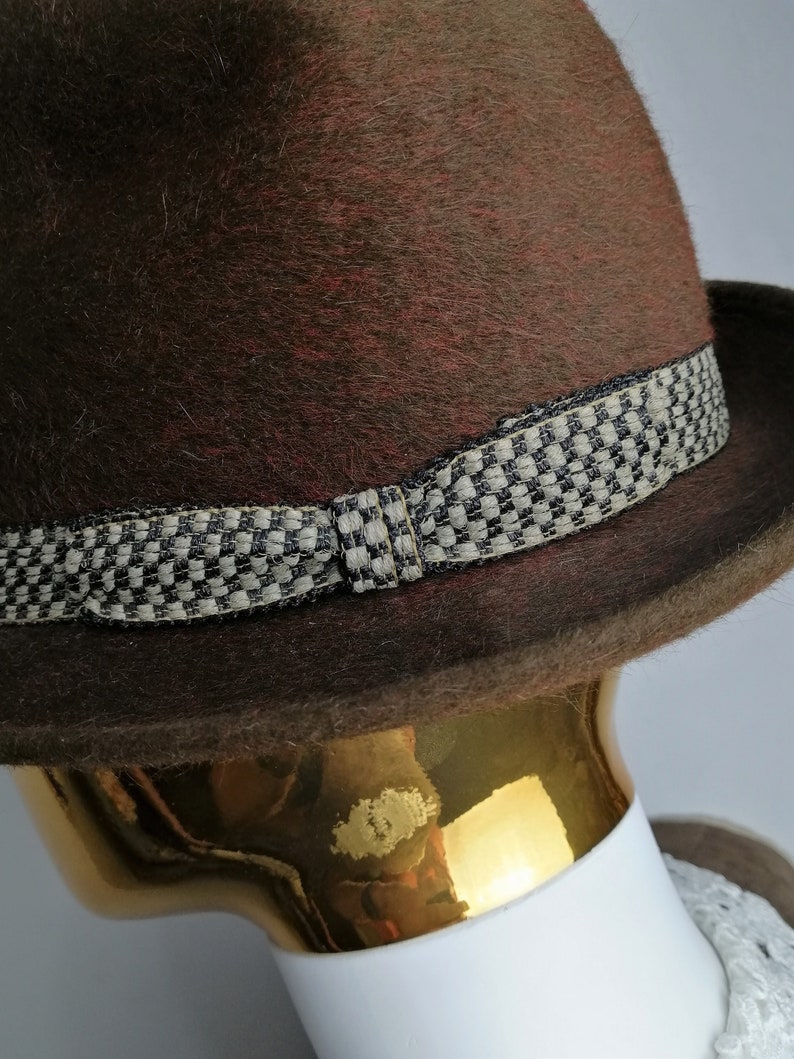 FAILSWORTH Felt Hat, 70s Wool Fedora Hat, Made in England Hat ...