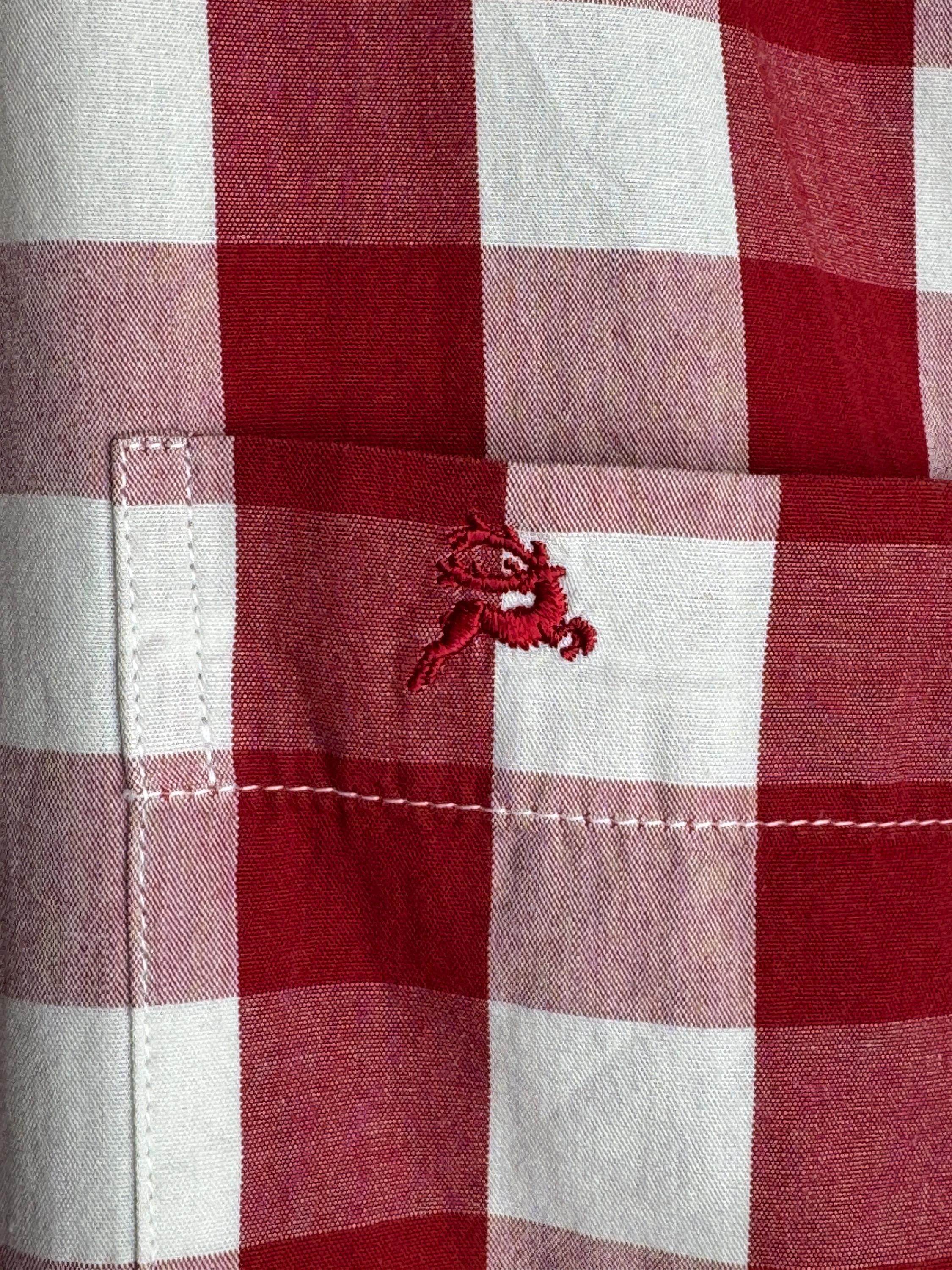 Mens Trachten Shirt, Traditional Alpen Shirt, Short Sleeve Austrian ...