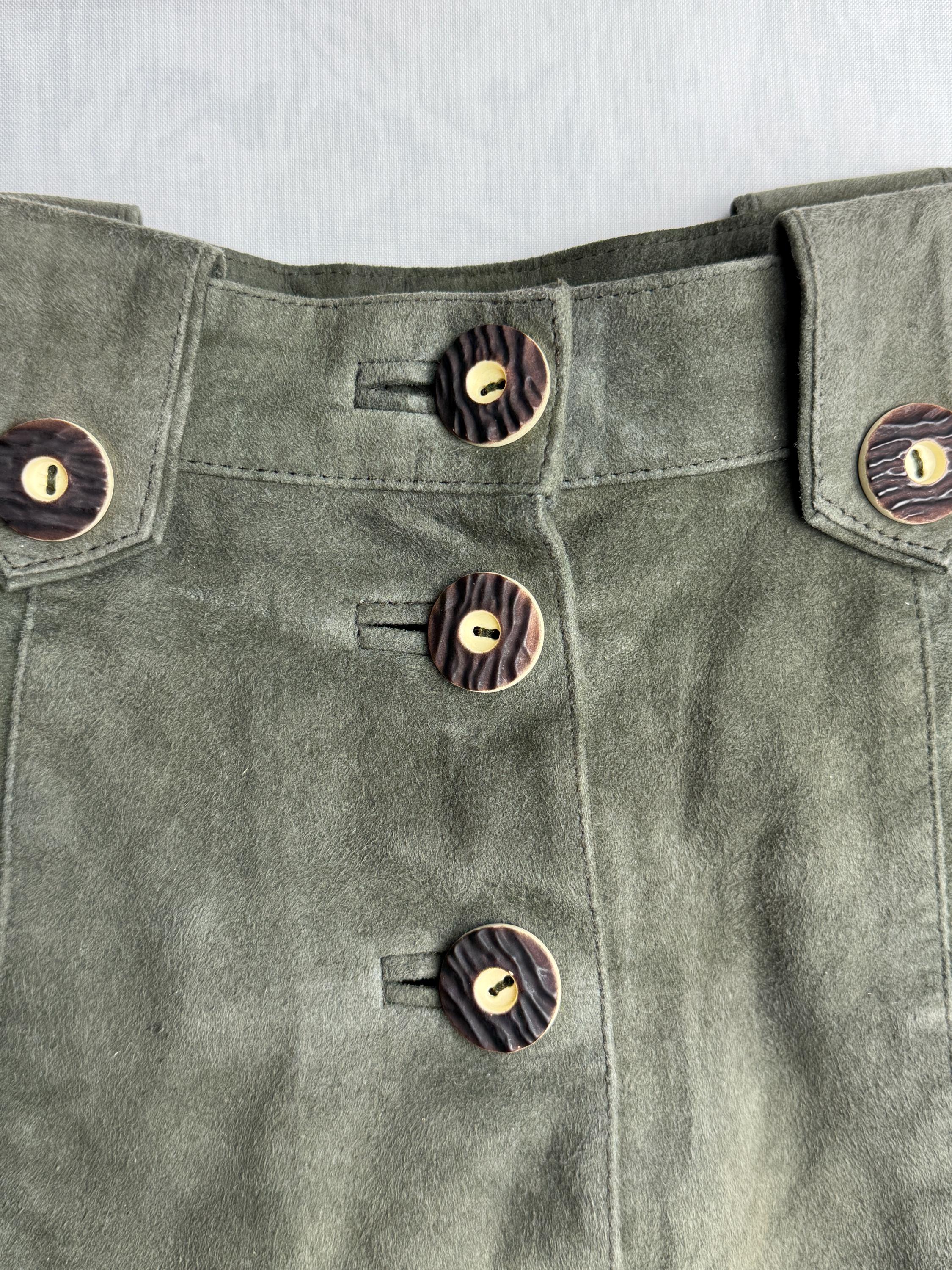 Lederhosen Dirndl Shorts, Real Leather Trachten Shorts, Traditional ...