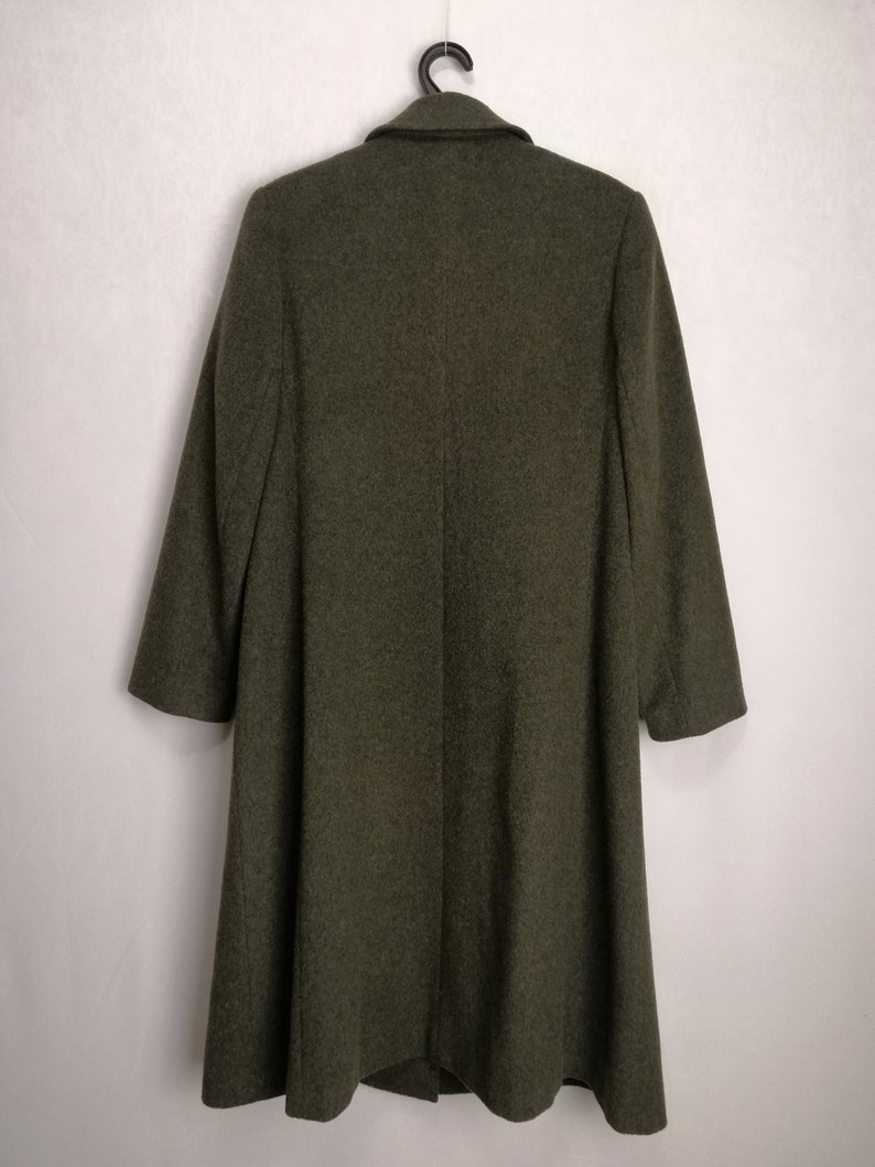 Loden Wool Coat Womens Austrian Wool Jacket Green Trachten - Etsy
