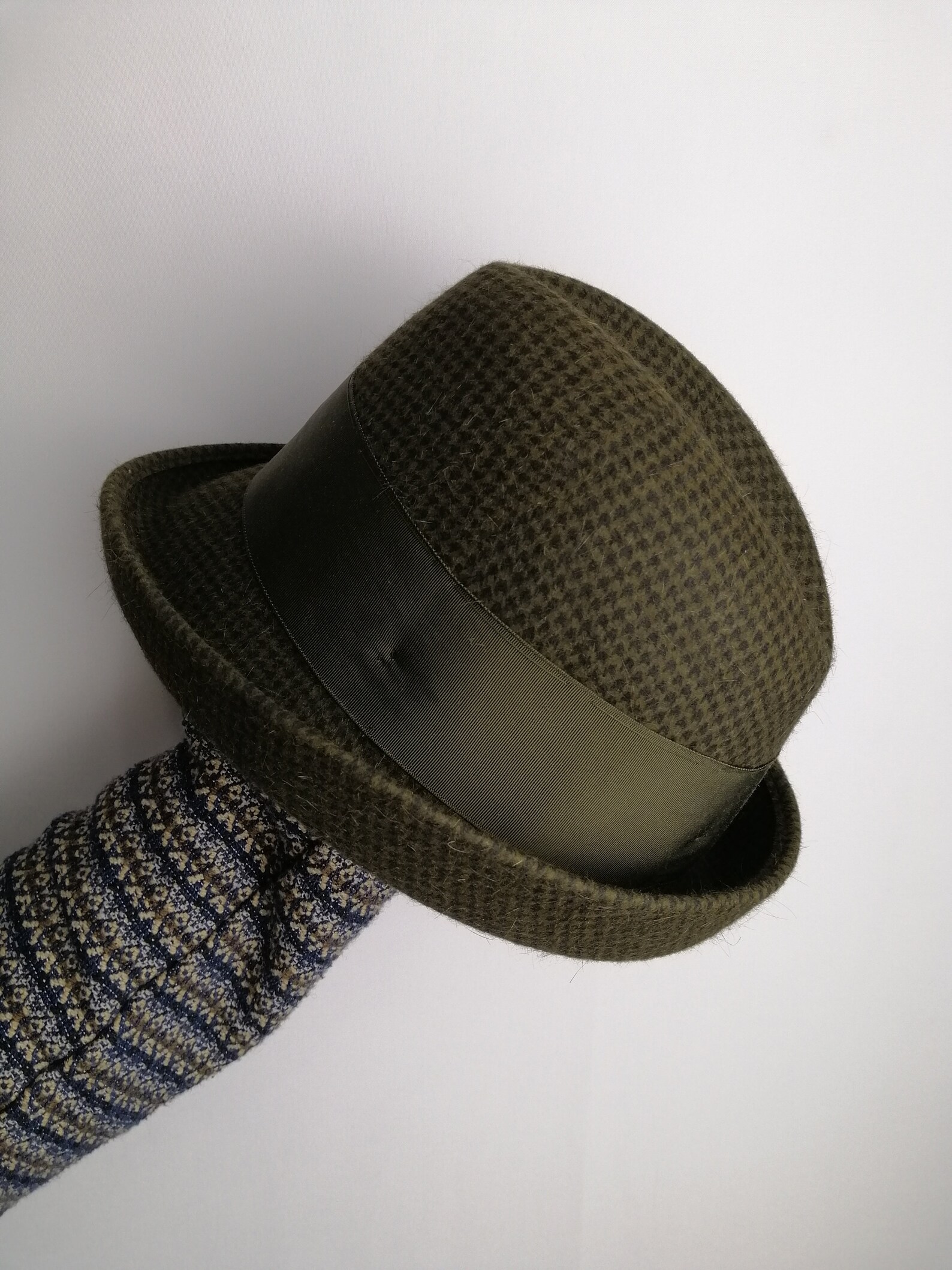 VINTAGE Tyrolean Felt Hat Dirndl Trachten Austrian Wool Fedora Hat ...
