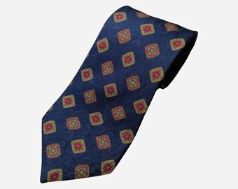 LANVIN PARIS Vintage Mens Silk Necktie Designer Pure Silk Tie | Etsy
