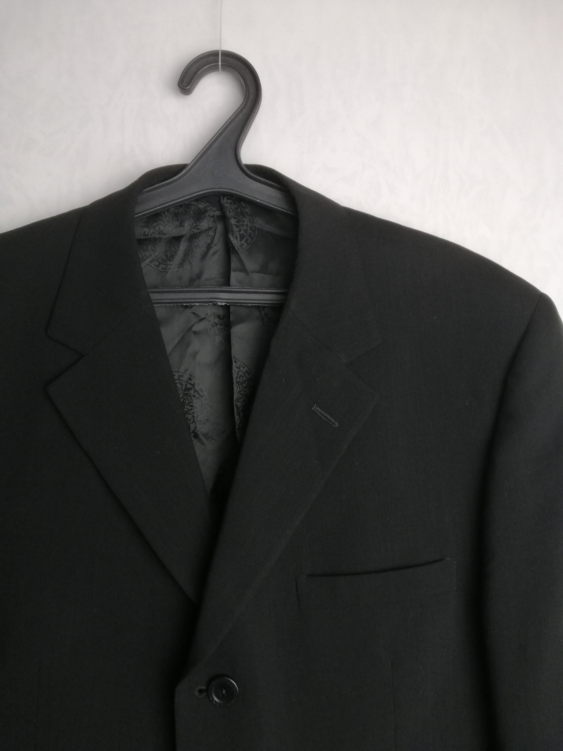 VERSACE CLASSIC V2 Wool Jacket, 90s Gianni Versace Suit Jacket, Men ...