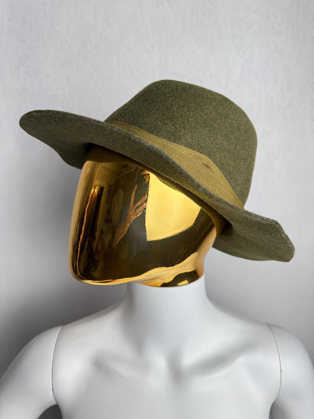 Tyrol Felt Hat, Green Oktoberfest Hat, Austrian Wool Fedora ...
