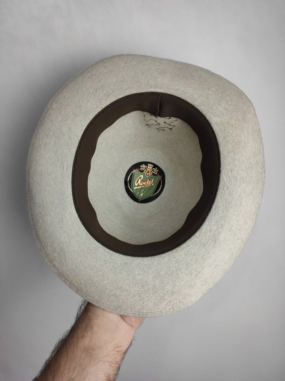 Tyrol Felt Hat, Oktoberfest Feather Hat, Austrian Woo… - Gem