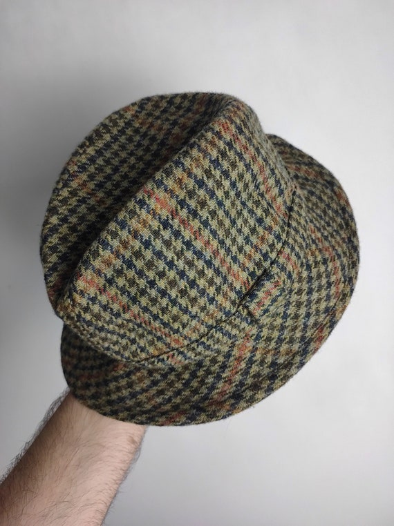 FAILSWORTH Tweed Hat, Clansman Checked Bucket Hat, Ho… - Gem