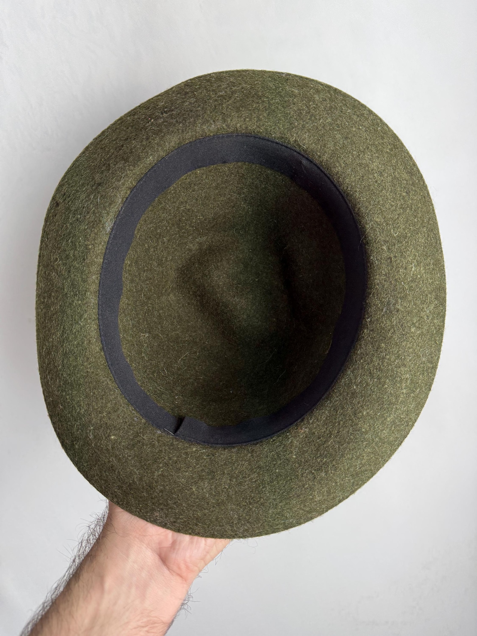 Tyrol Felt Hat, Green Oktoberfest Hat, Austrian Wool Fedora ...