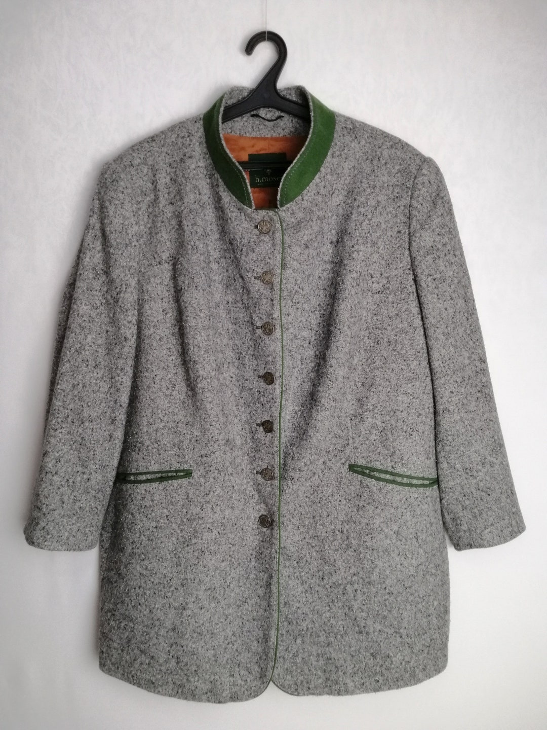 H.MOSER Dirndl Blazer, Oktoberfest Trachten Jacket, Traditional ...
