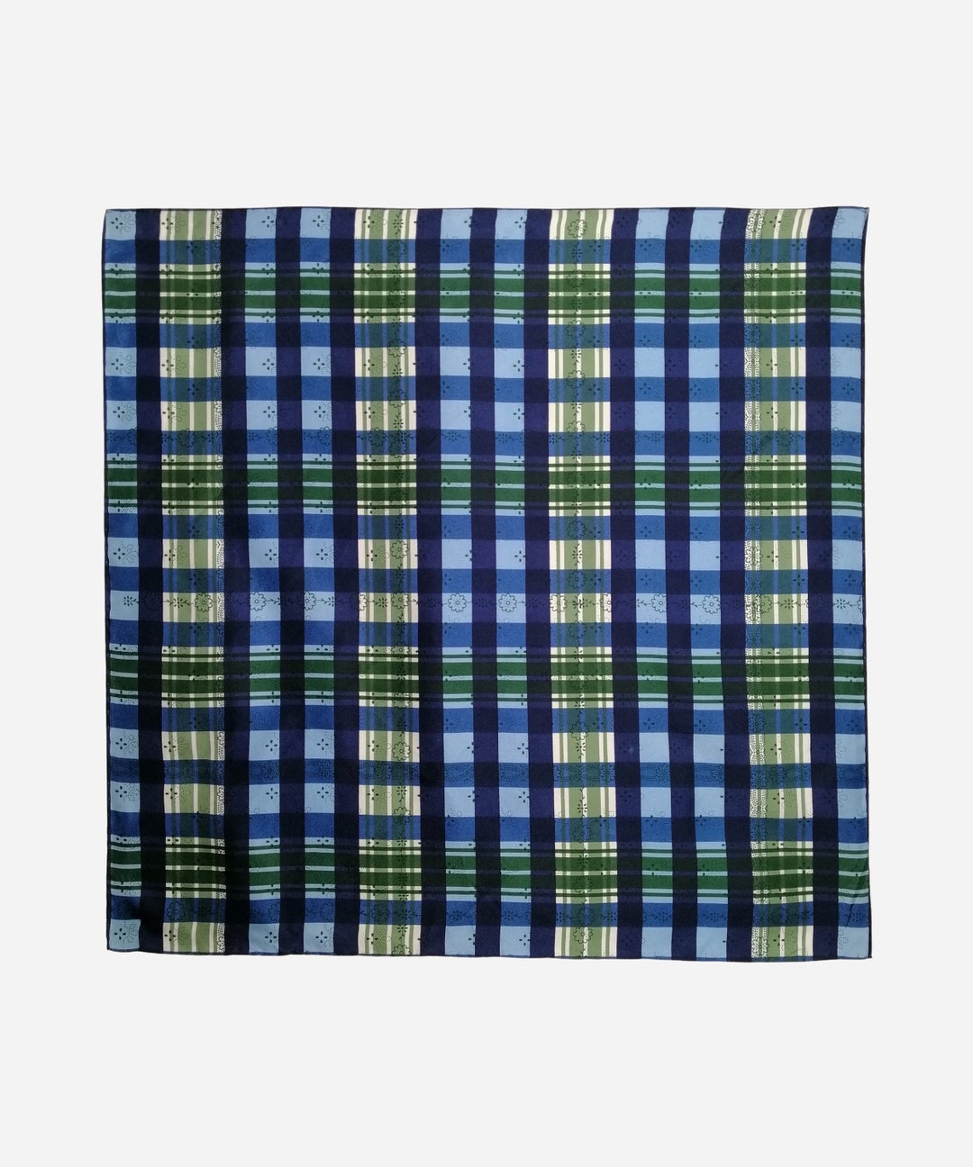 VINTAGE Austrian Silk Scarf, Floral Small Square Scarf, Trachten ...