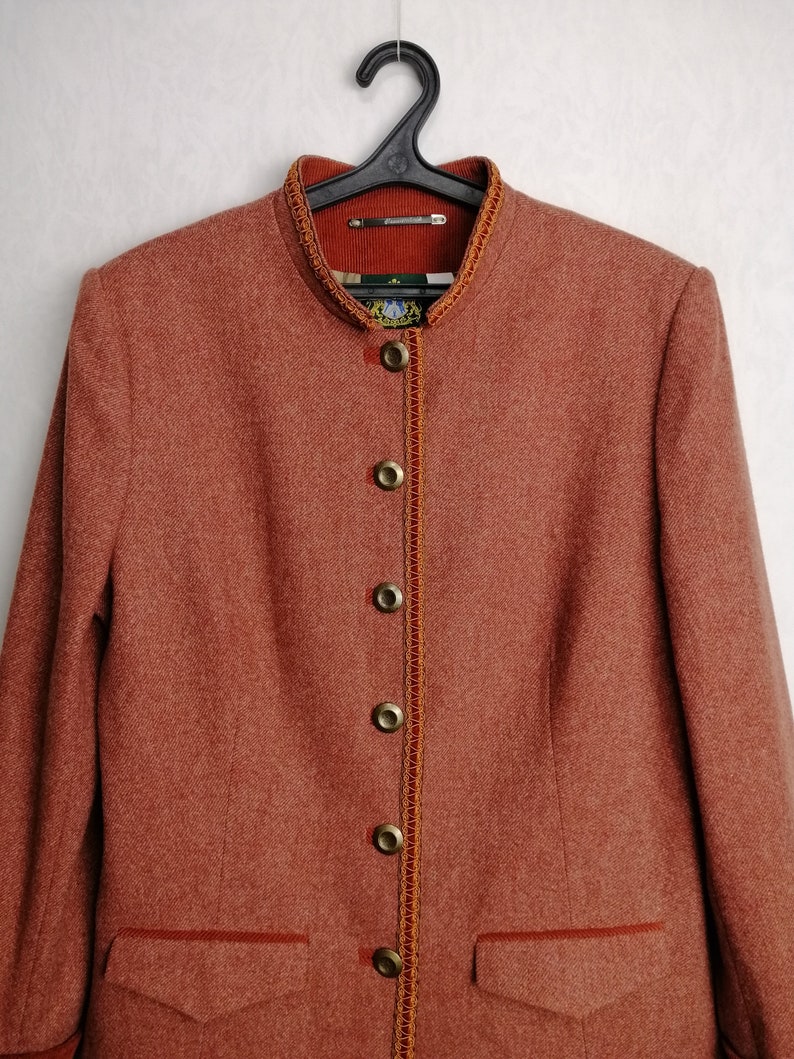 VINTAGE Trachten Jacket Womens Austrian Wool Jacket - Etsy