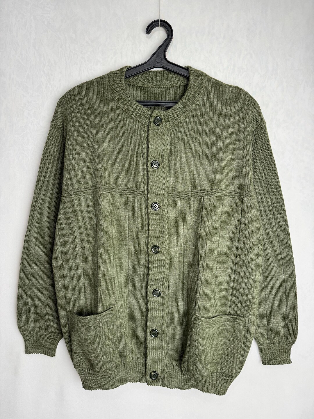 Austrian Wool Blend Cardigan, Mens Trachten Cardigan, Oktoberfest ...