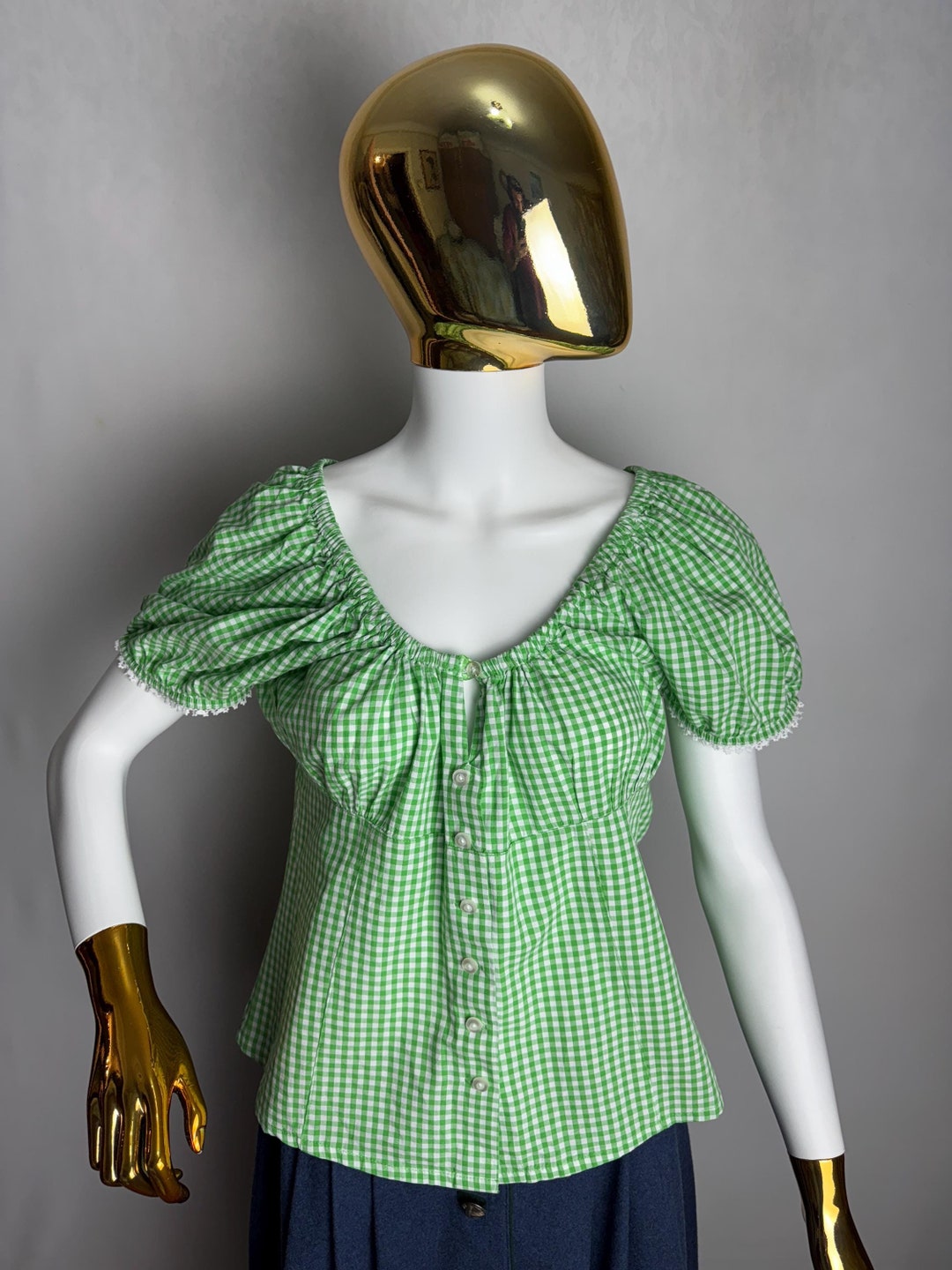 Austrian Dirndl Blouse, Traditional Trachten Blouse, Womens Oktoberfest ...