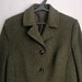 Loden Wool Coat, Womens Austrian Wool Jacket, Green Trachten Overcoat ...