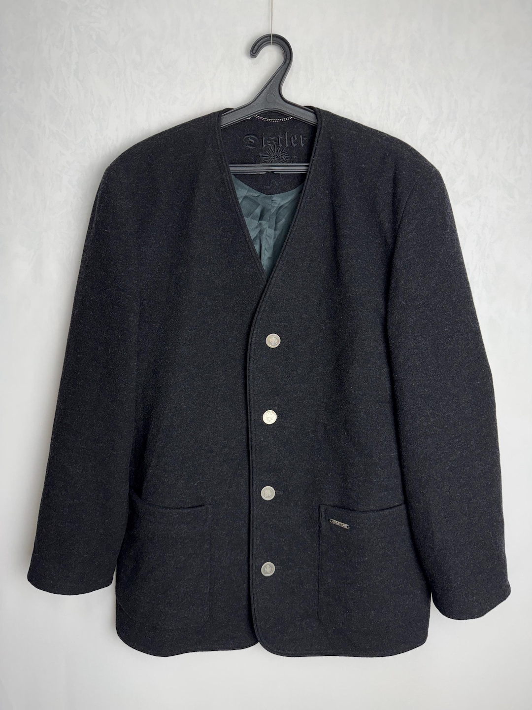 Mens Trachten Jacket, Austrian Loden Wool Jacket, Traditional Tyrol ...