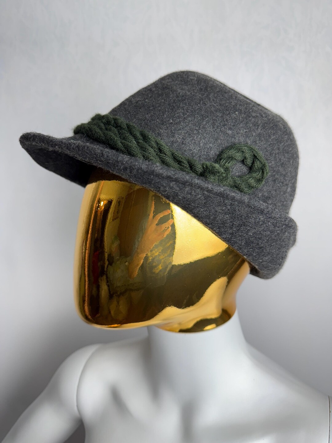 Tyrol Felt Hat, Traditional Oktoberfest Hat, Austrian Wool Fedora ...