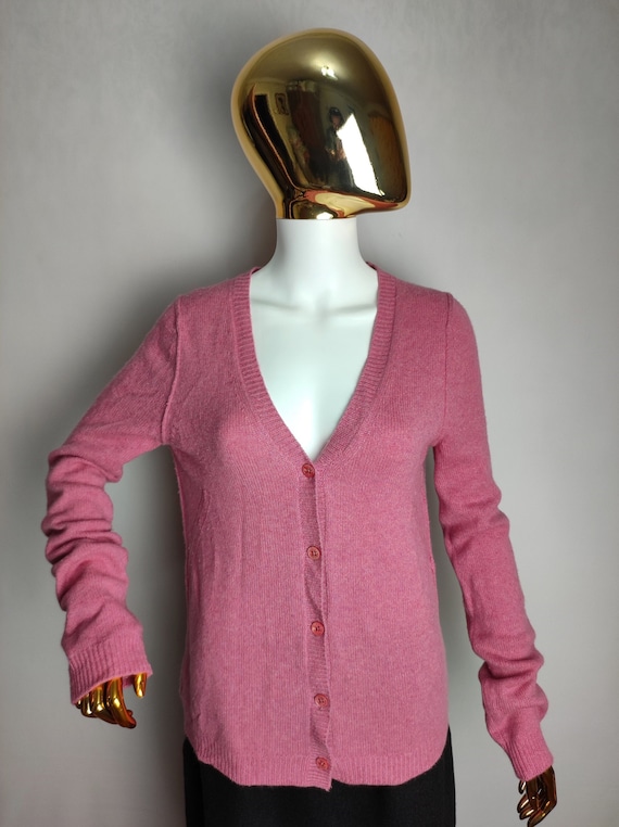 ZADIG & VOLTAIRE Cashmere Cardigan, Pure Cashmere Pin… - Gem