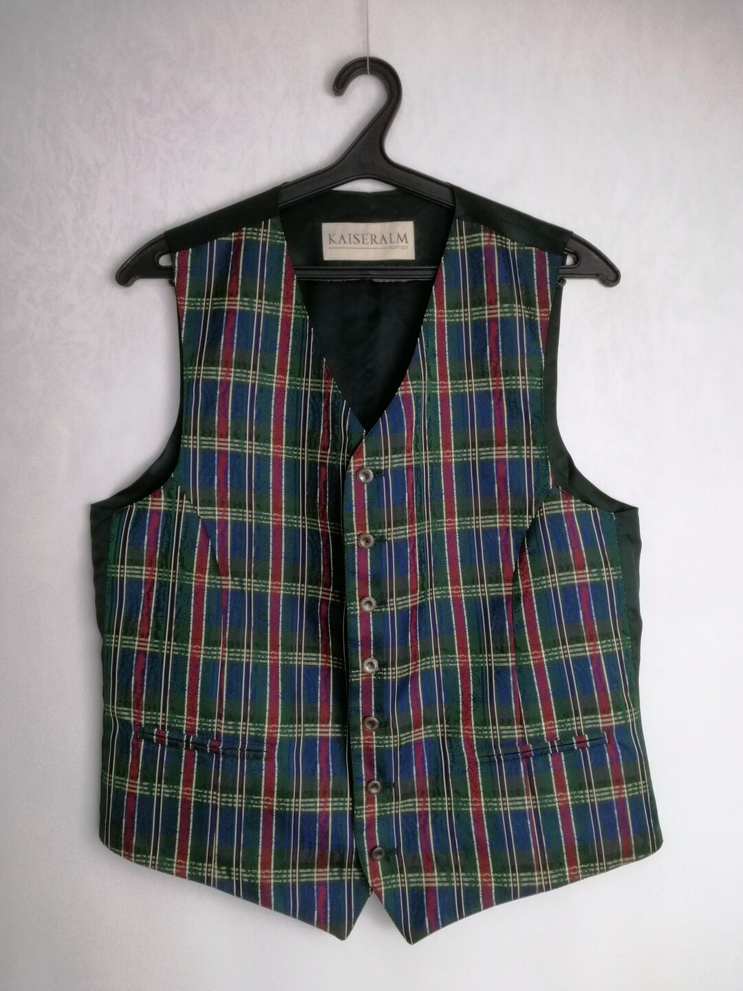 Mens Austrian Vest, Traditional Bavarian Waistcoat, German Oktoberfest ...