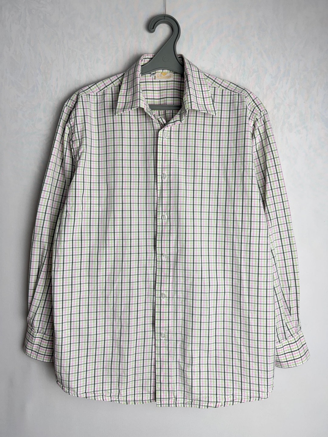 Mens Trachten Shirt, Traditional Alpen Shirt, Long Sleeve Austrian ...