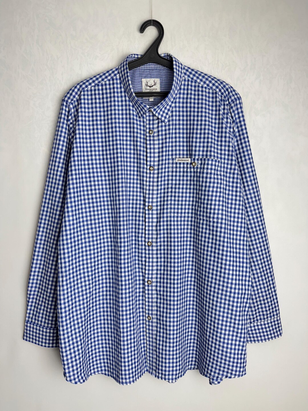 Mens Trachten Shirt, Traditional Alpen Shirt, Long Sleeve Austrian ...