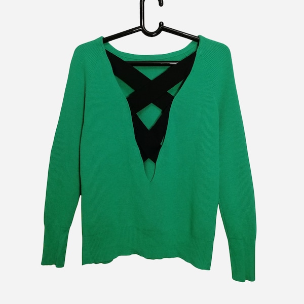 Open Back Sweater - Etsy