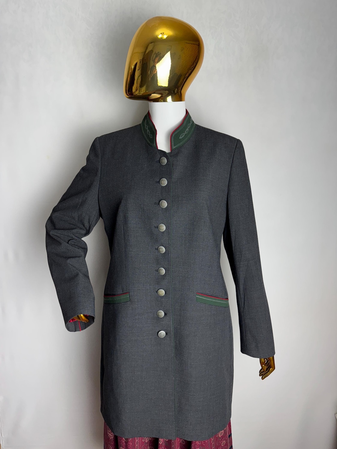 H.MOSER Dirndl Oktoberfest Blazer, Womens Trachten Jacket, Traditional ...