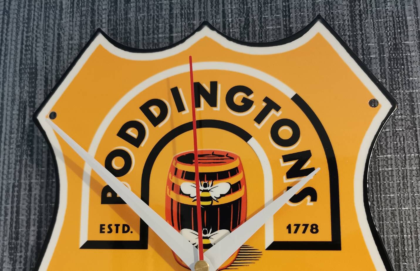 Reloj de cerveza Boddingtons de 10.0 in ideal para el hogar - Etsy España