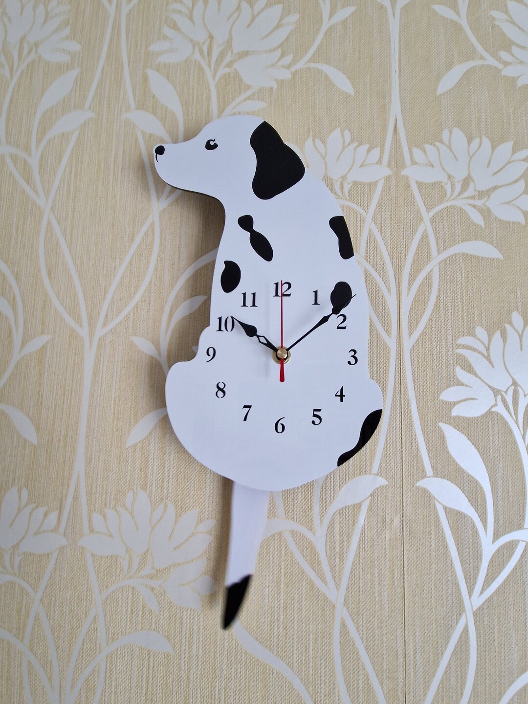 Dalmation Pendulum Dog Clock Ideal for Kitchen/ Bar / Bedroom / Den - Etsy