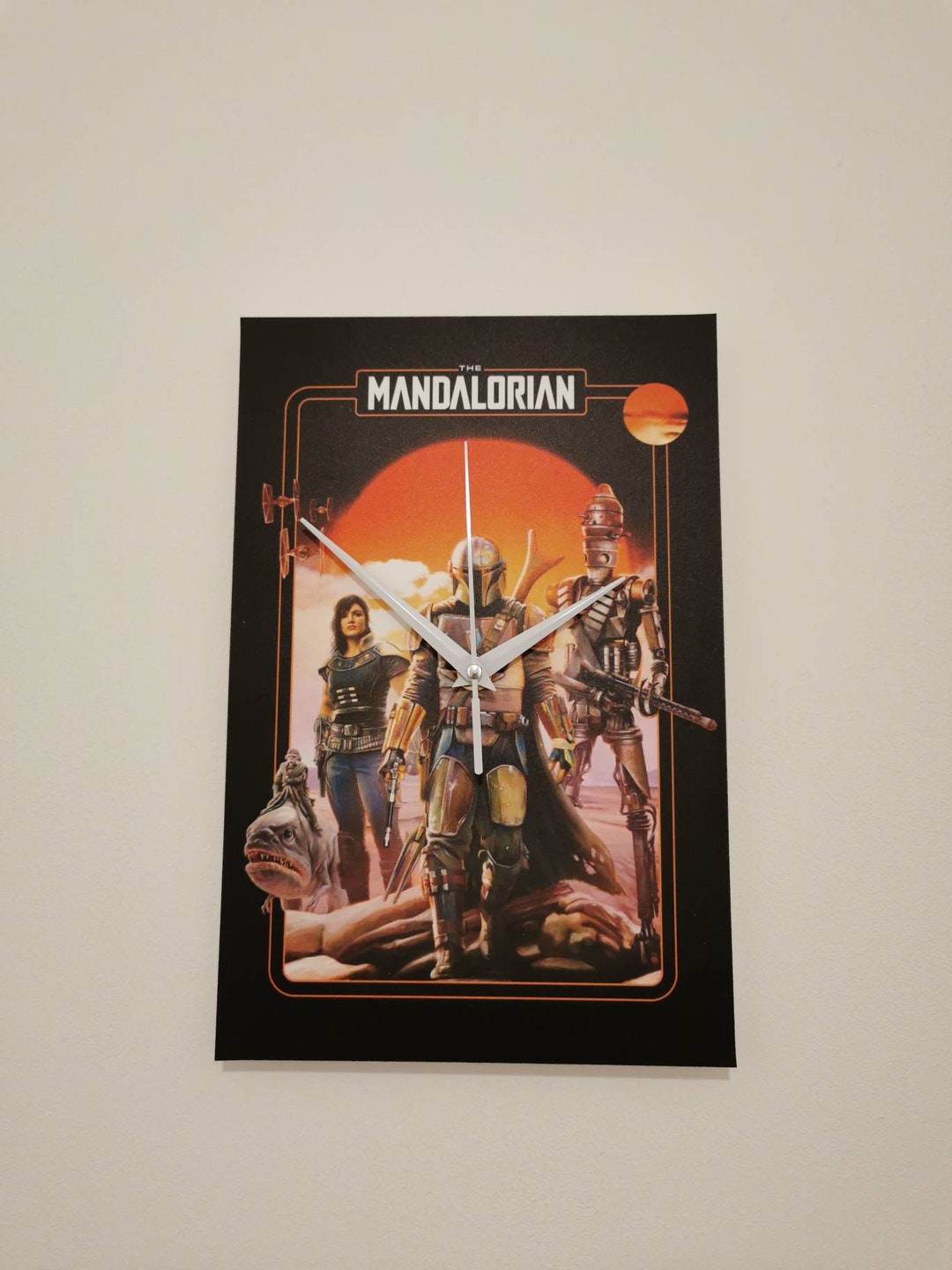12 Mandalorian Clock Ideal for Bedroom / Front Room / - Etsy