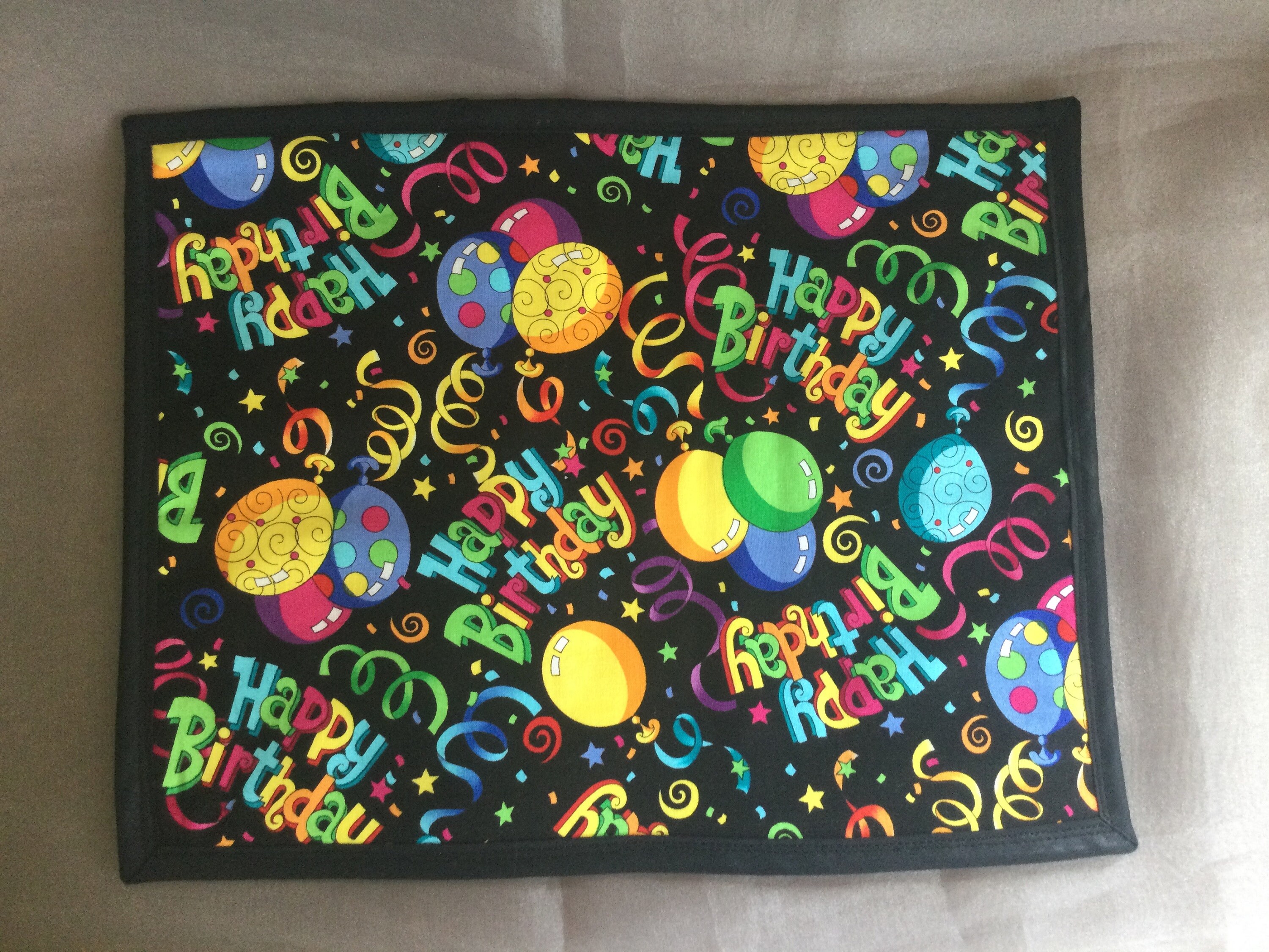 HAPPY BIRTHDAY Cake Mat CELEBRATE Cake Mat Make the - Etsy Ireland