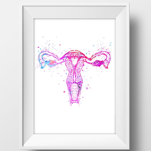 Uterus Artwork Etsy