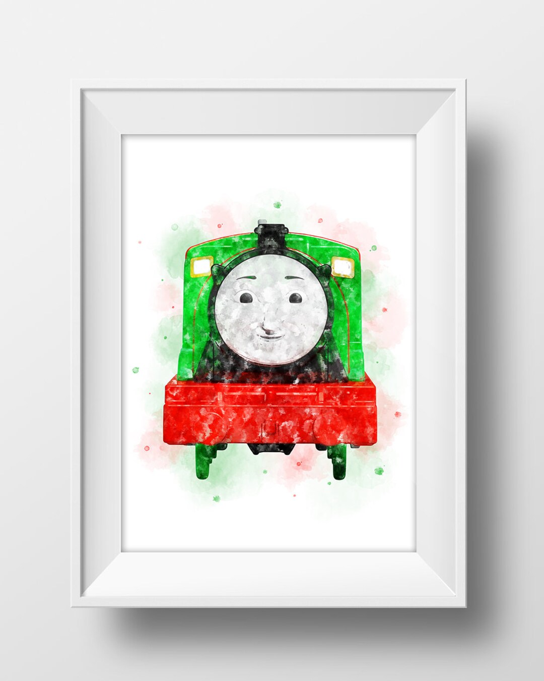 Henry Train Watercolor Print Thomas and Friends Printable Poster ...