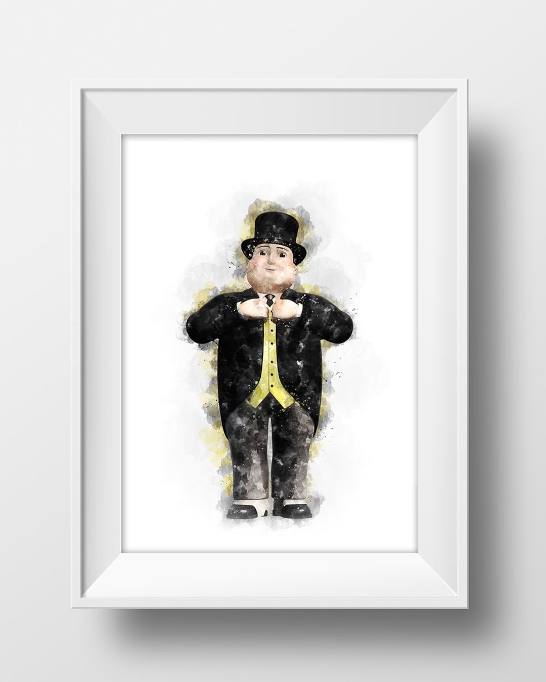 Sir Topham Hatt Printable Thomas and Friends Watercolor Thomas Print ...