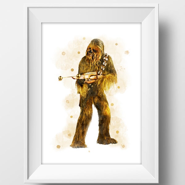 Chewbacca Art - Etsy