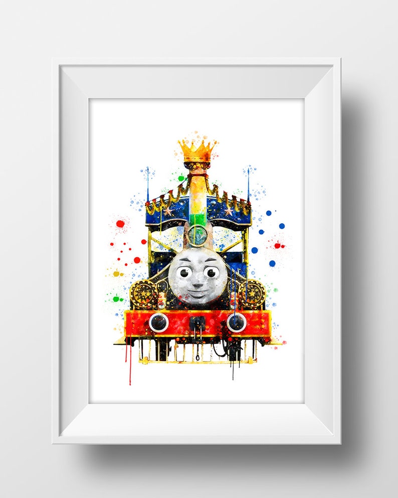 Thomas and Friends Rajiv Poster Rajiv the Train Print Thomas - Etsy
